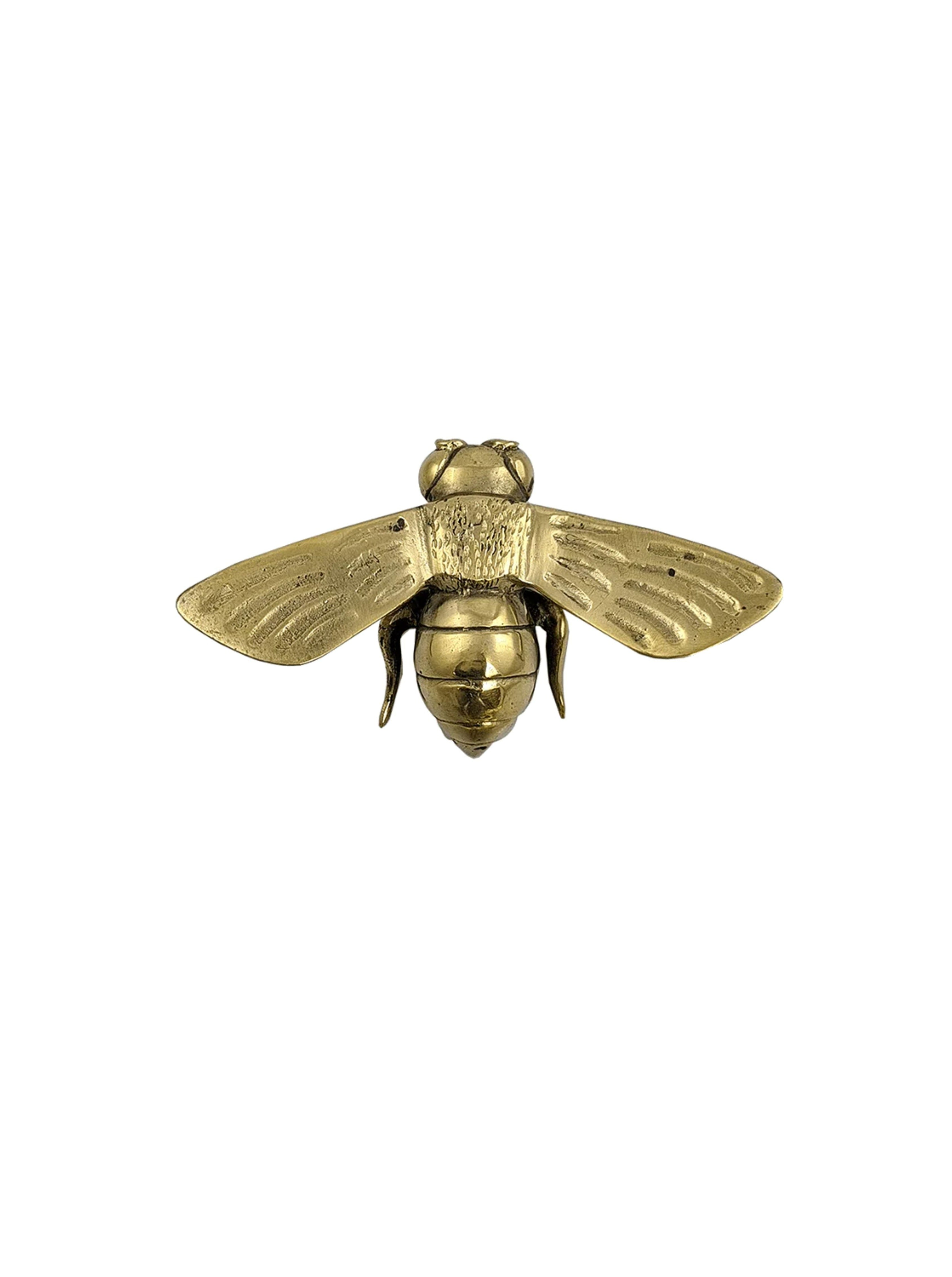 Brass Bee - Bumble Bee – Fairy Mount Gardens